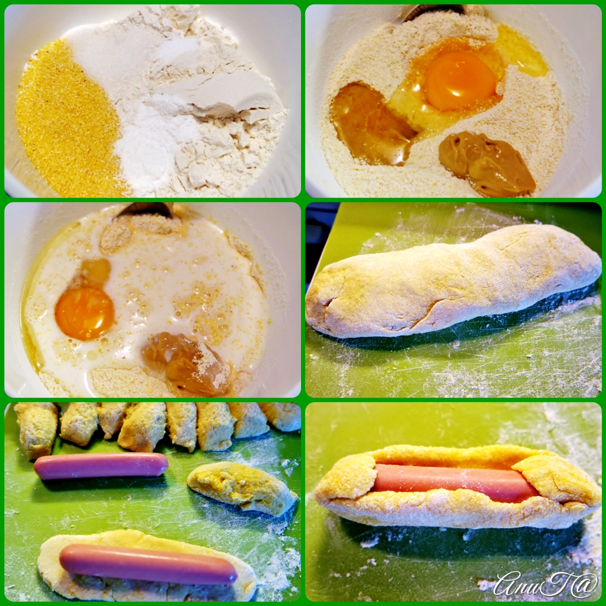 Lentohiekkaa Corn Dog uunissa Tehdyt lentohiekkaa-corn-dog-uunissa-tehdyt