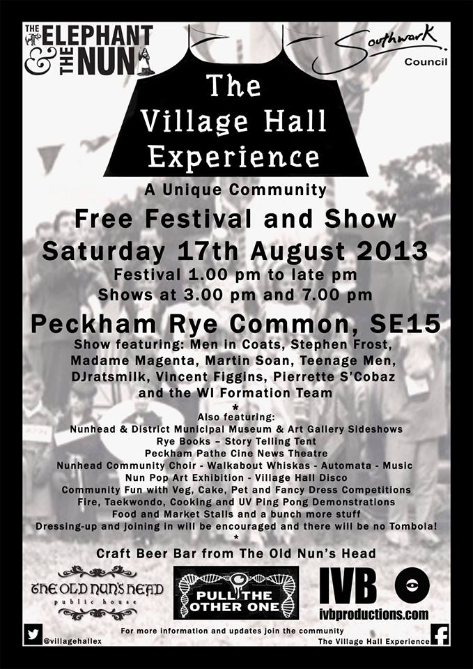 Transpontine: Peckham Rye Village Hall Experience