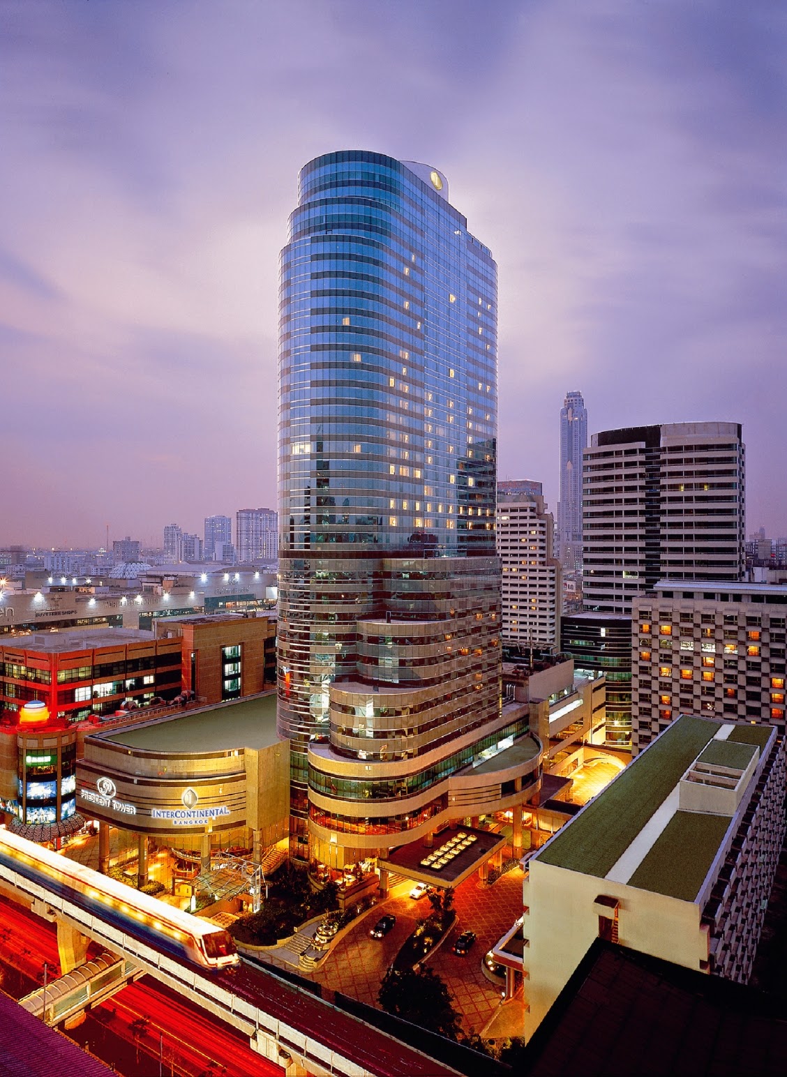 Kee Hua Chee Live!: INTERCONTINENTAL BANGKOK IS THE MOST CENTRALLY ...