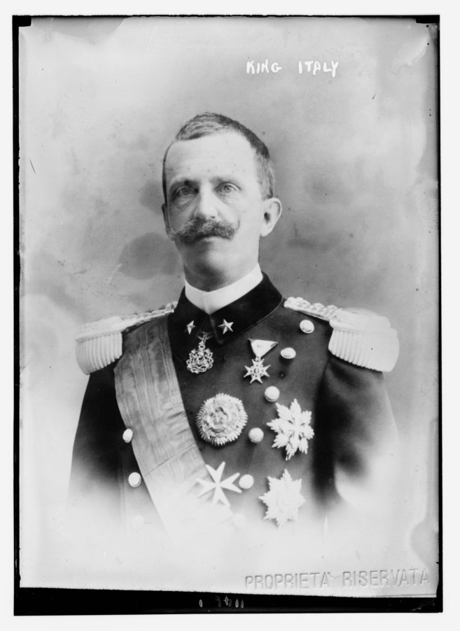 World War II King Victor Emmanuel III of Italy