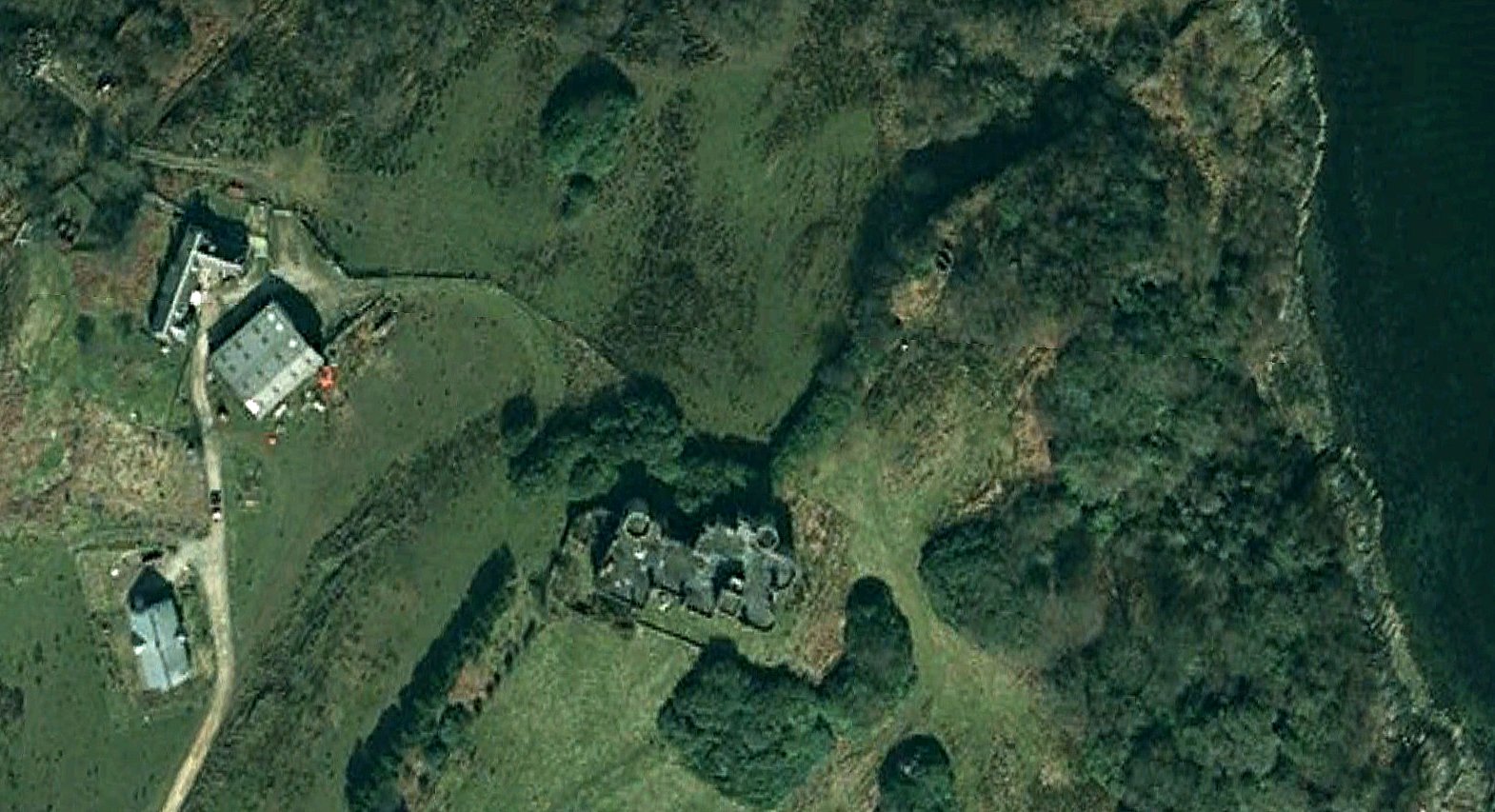 except the Kyles and Western Isles: Shuna Castle