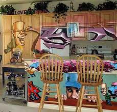 grafity: Graffiti Art Designs Ideas In Kitchen