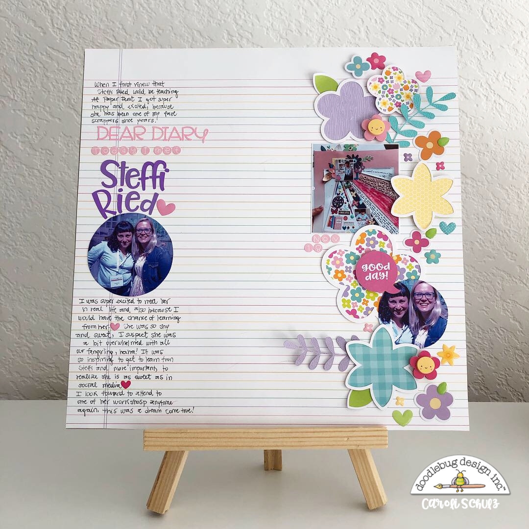 Doodlebug Design Inc Blog: SIMPLY SPRING | Layout with Caroli