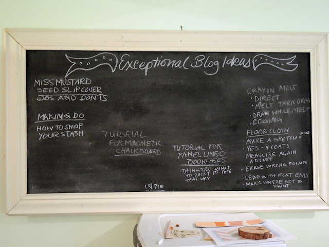 CM Shaw Studios: How to make a Framed Magnetic Chalkboard using Crown ...