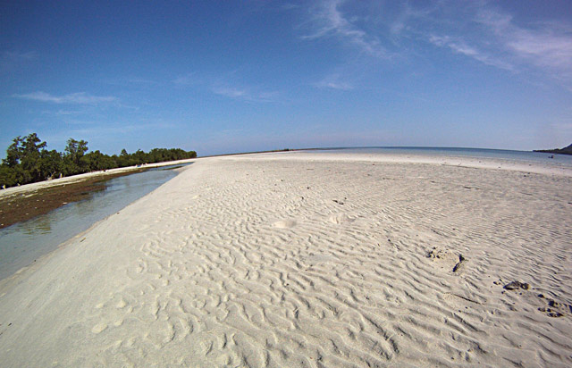 Puting Buhangin Beach - Mangingisda