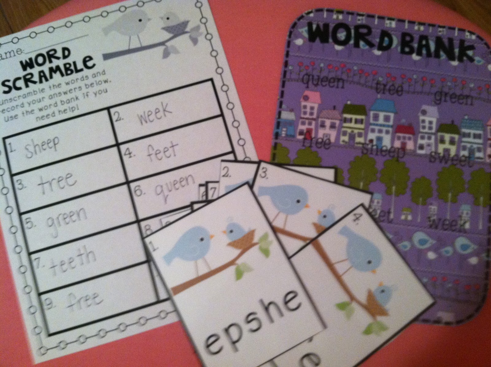 Life in First Grade: Phonics Packs