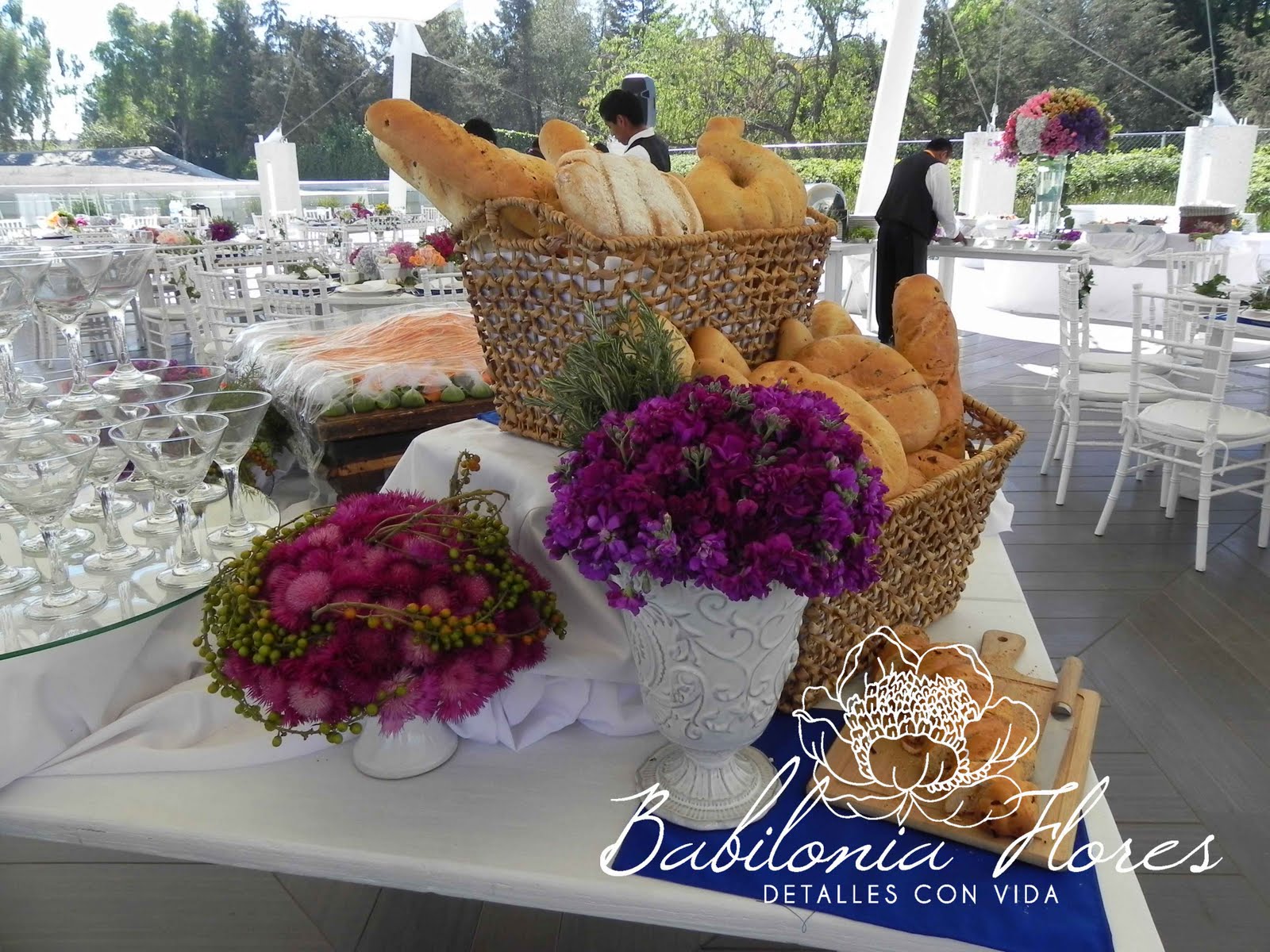 BABILONIA FLORES: DESAYUNANDO CON UN ESTILO CAMPIRANO...