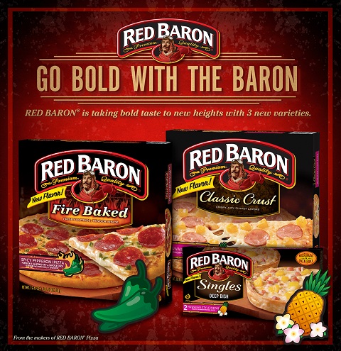 Thanks, Mail Carrier | Red Baron Introduces Bold New Pizza Options ...