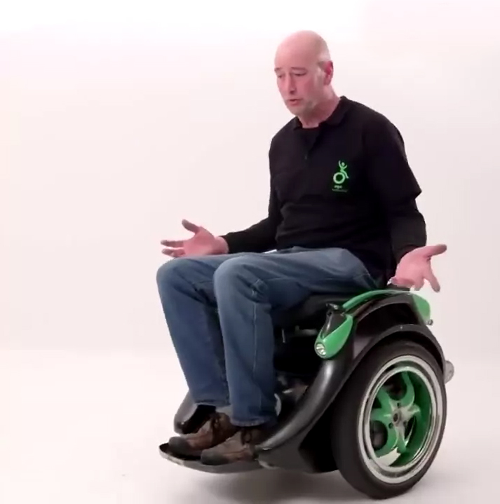 Another Galaxy: Modified Segway To become Hand Free Wheel Chair.