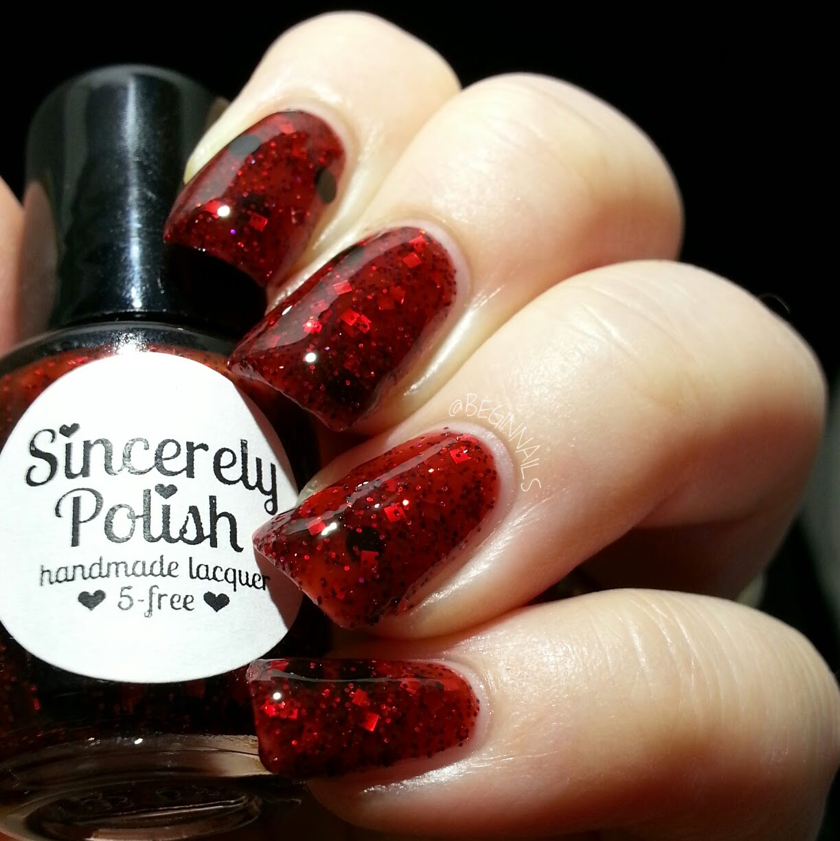 Let's Begin Nails: Sincerely Polish Once Upon A True Love's Kiss Collection Swatch and Review Part 1