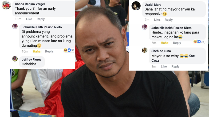 Netizens find something funny to Cainta Mayor with his witty replies on ...