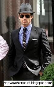 All New Fashions: neal caffrey style and white coller