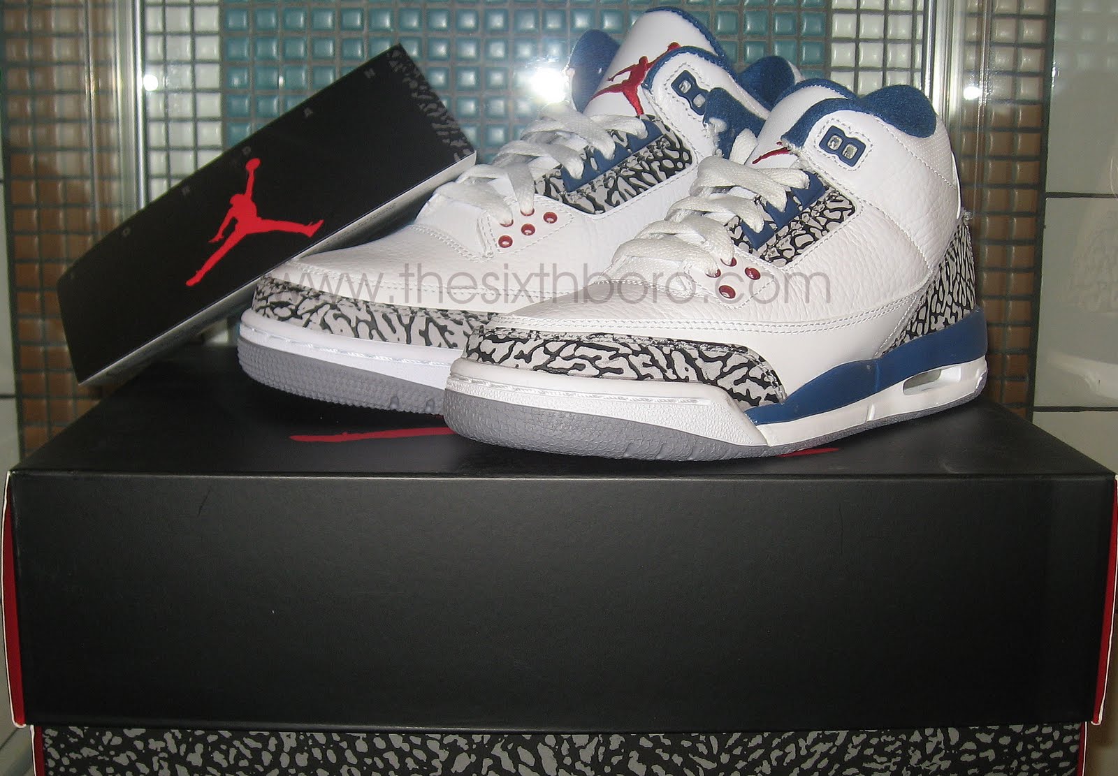 Air Jordan 3 "TRUE BLUE" | The Sixth Boro