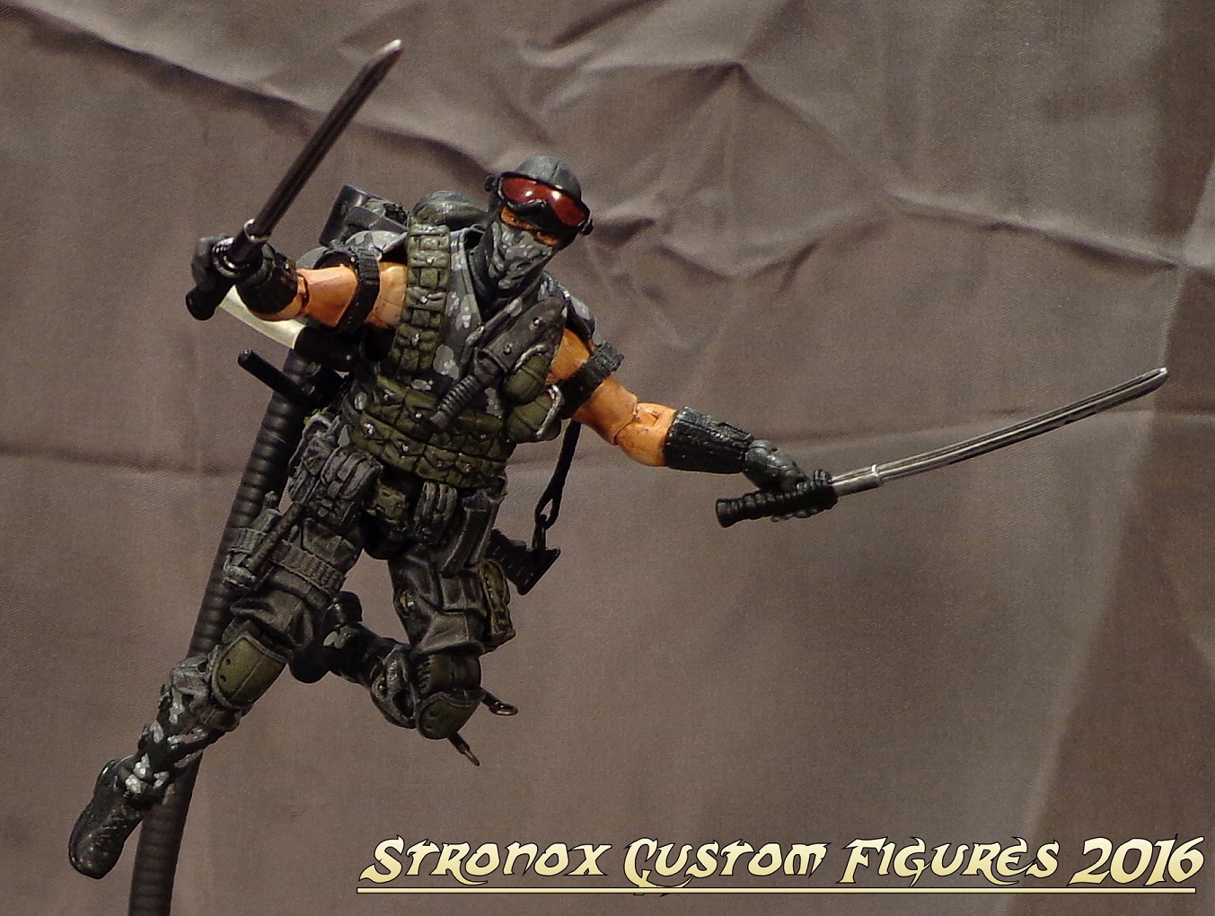 Stronox Custom Figures: GI Joe: Ninja Commando