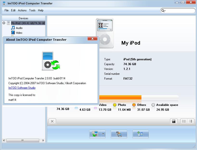 Transferir musica del iPod al PC