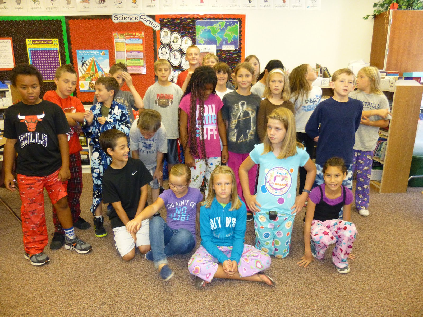 Mrs. Thorpe's 5th Grade Class