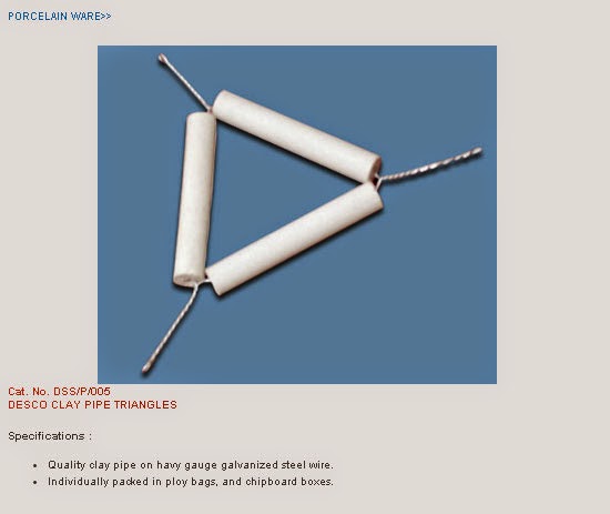 Descolab in Laboratory Equipments Manufacturers: Laboratory Clay Pipe ...