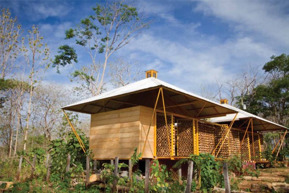 Casa em Bambu na Costa Rica