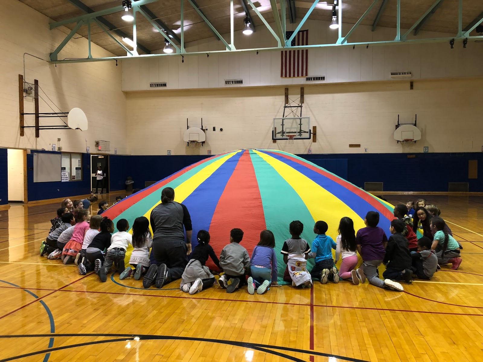King Arts P.E.: Parachute Week