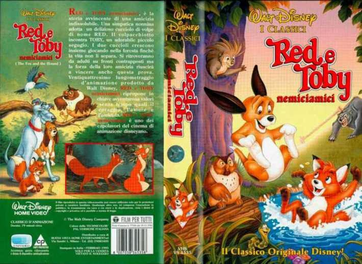 passione super 8: red e toby - nemiciamici - (usa, 1981)