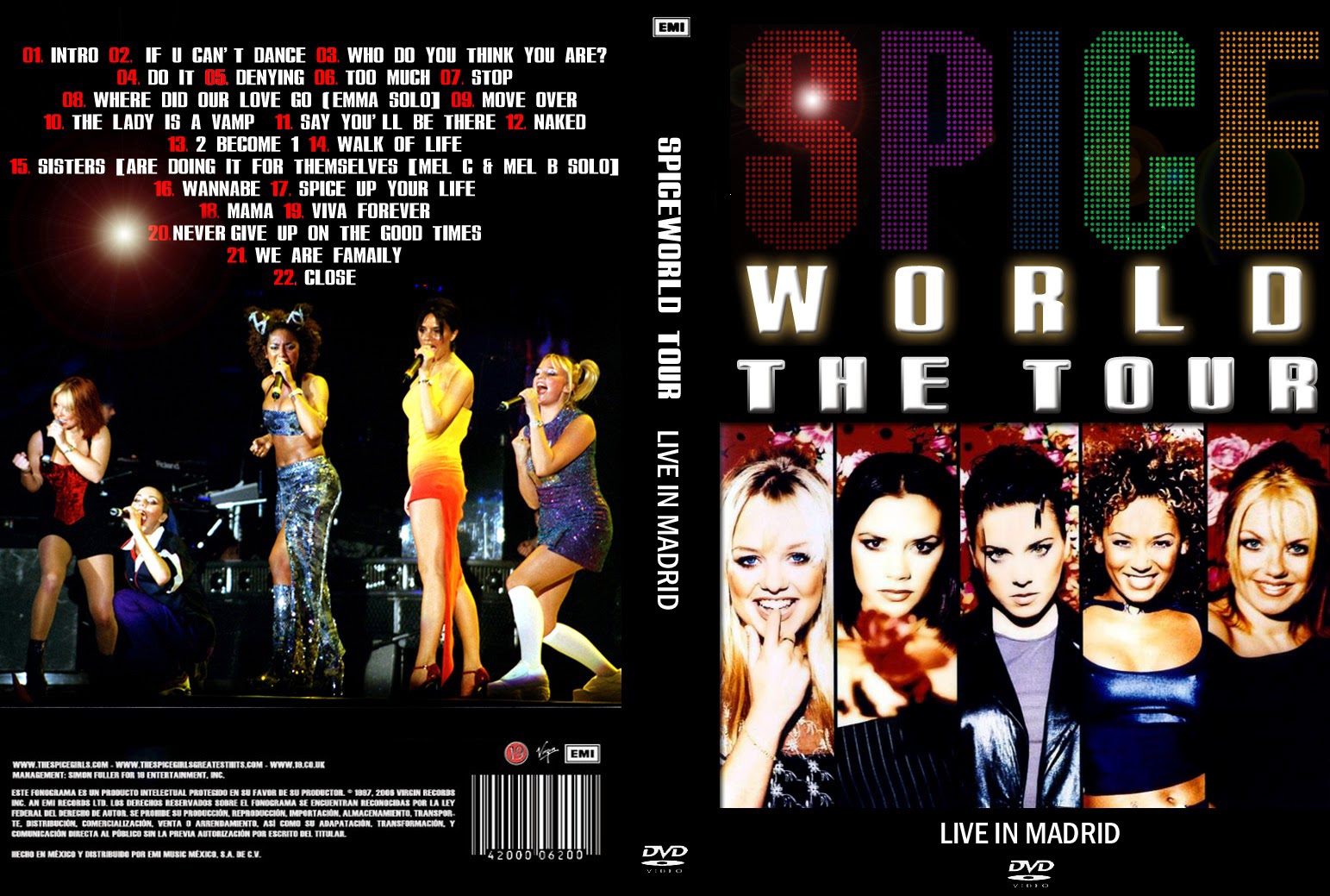 Guga DVDs: DVDs das Spice Girls