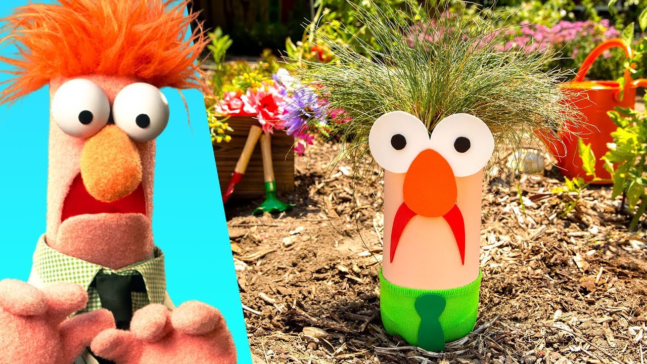 Disney at Heart: Beaker Bottle Planter