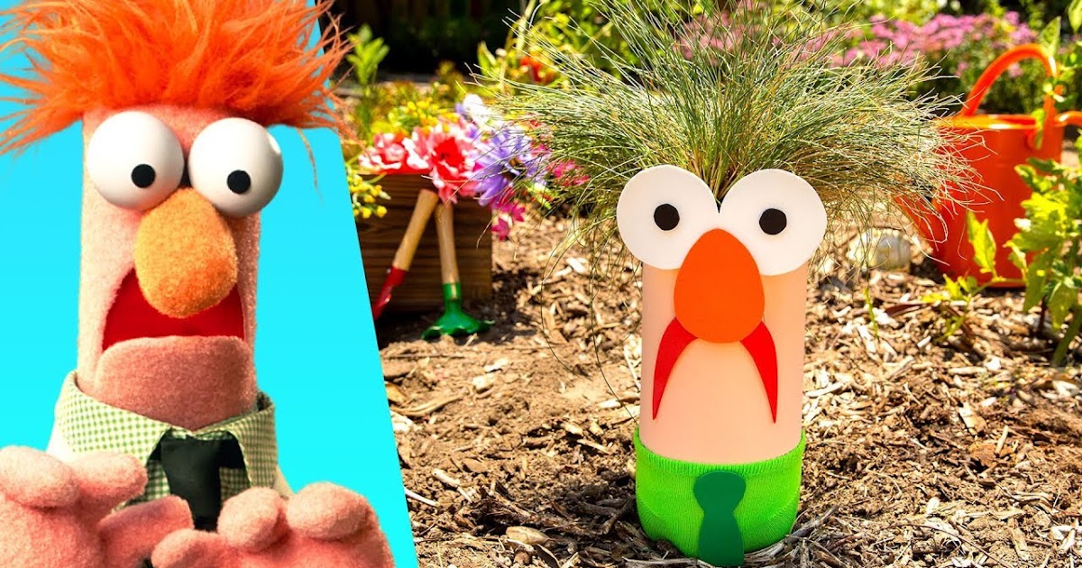 Disney at Heart: Beaker Bottle Planter