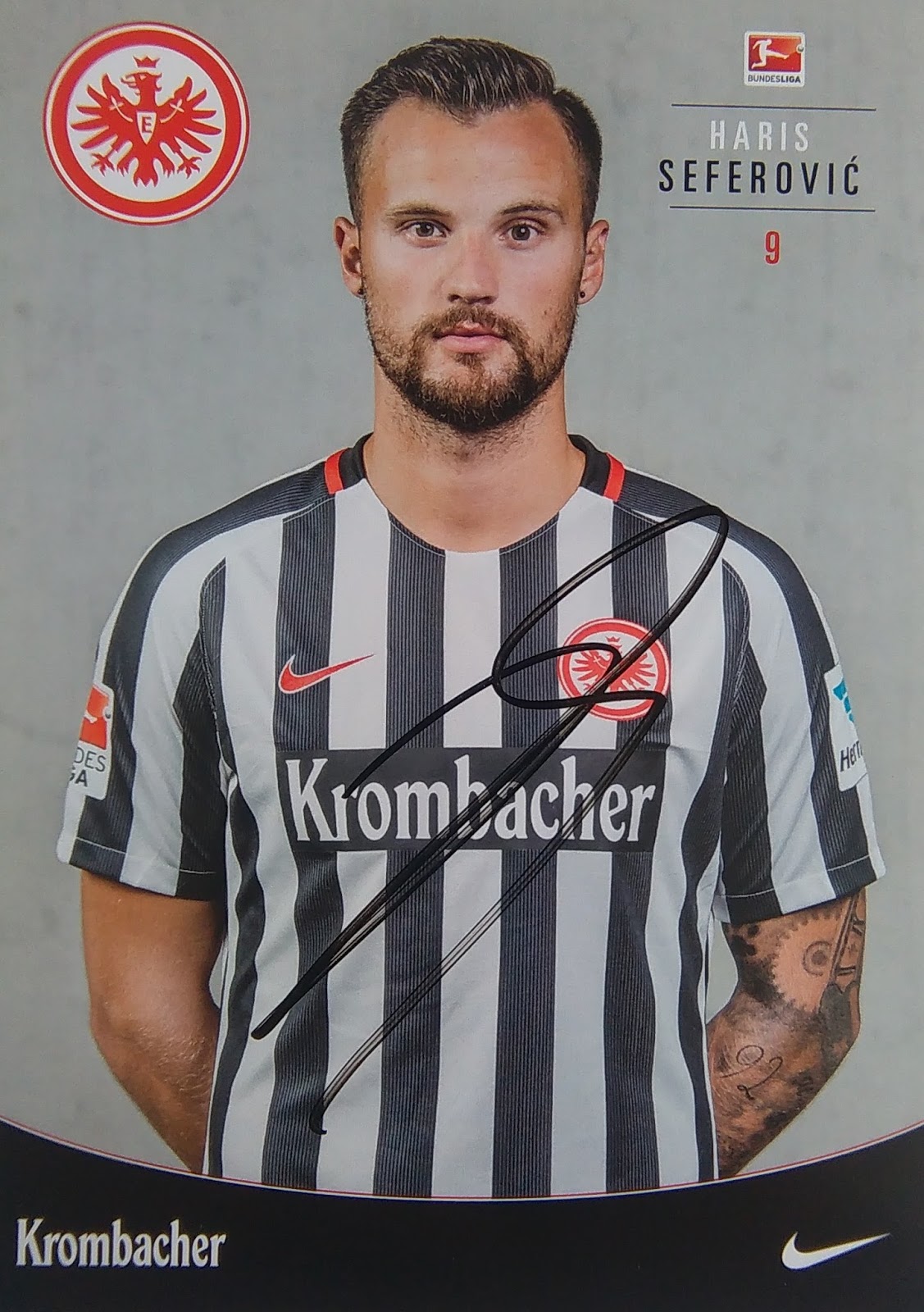 Autografy Norbiego: Haris Seferović