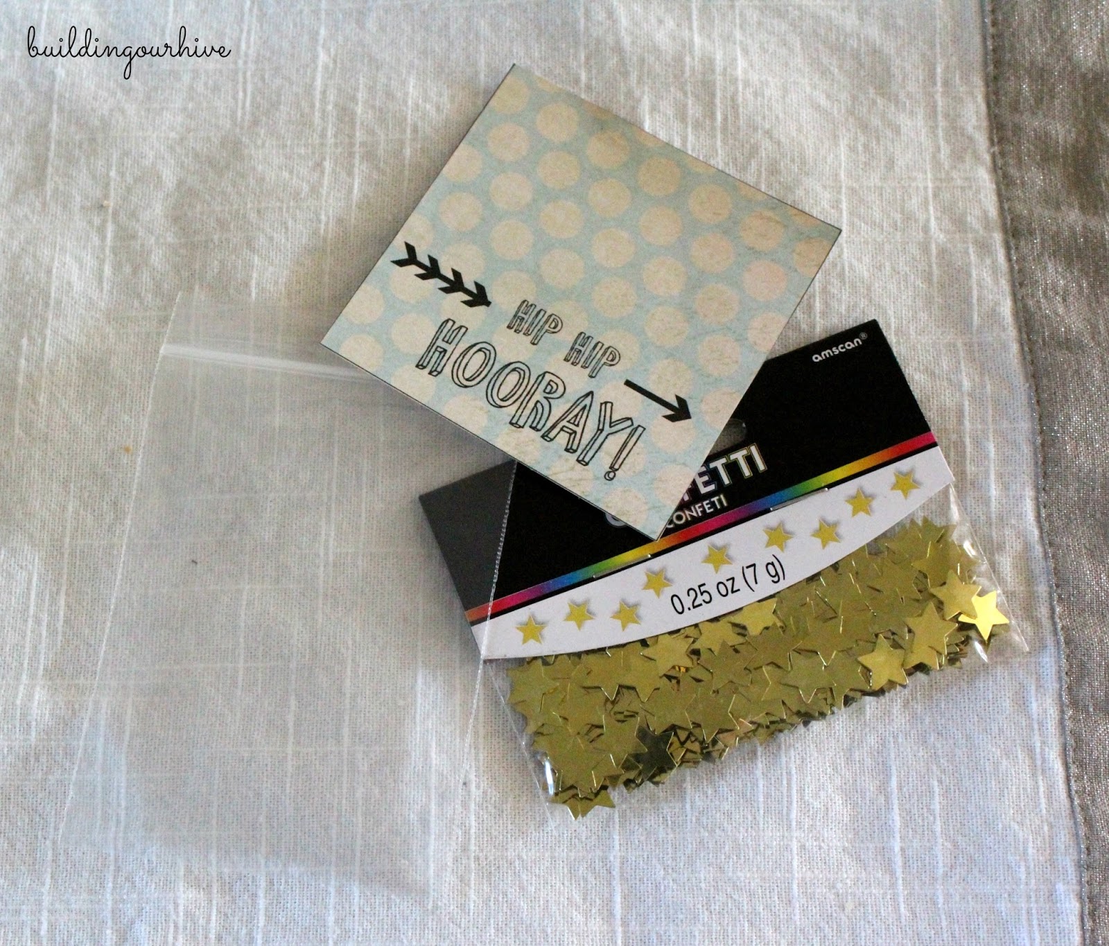 Confetti Topper and Birthday in a Box