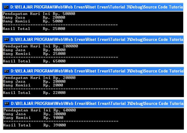 Riset Ervan: Cara Mudah Belajar C++ -- Tutorial 3