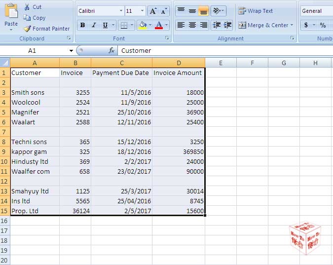 How To Delete Blank Rows In Ms Excel 2007 2010 2013 2016 In Hindi how-to-delete-blank-rows-in-ms-excel-2007-2010-2013-2016-in-hindi