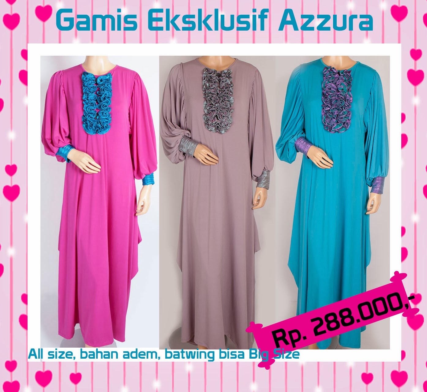 Busana Muslim Model Terbaru Elzatta azka tanah abang zoya esme tuneeca ...