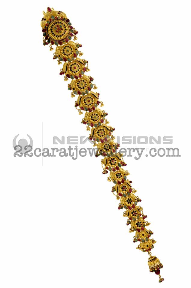 Fancy Gold Jada or Choti - Jewellery Designs