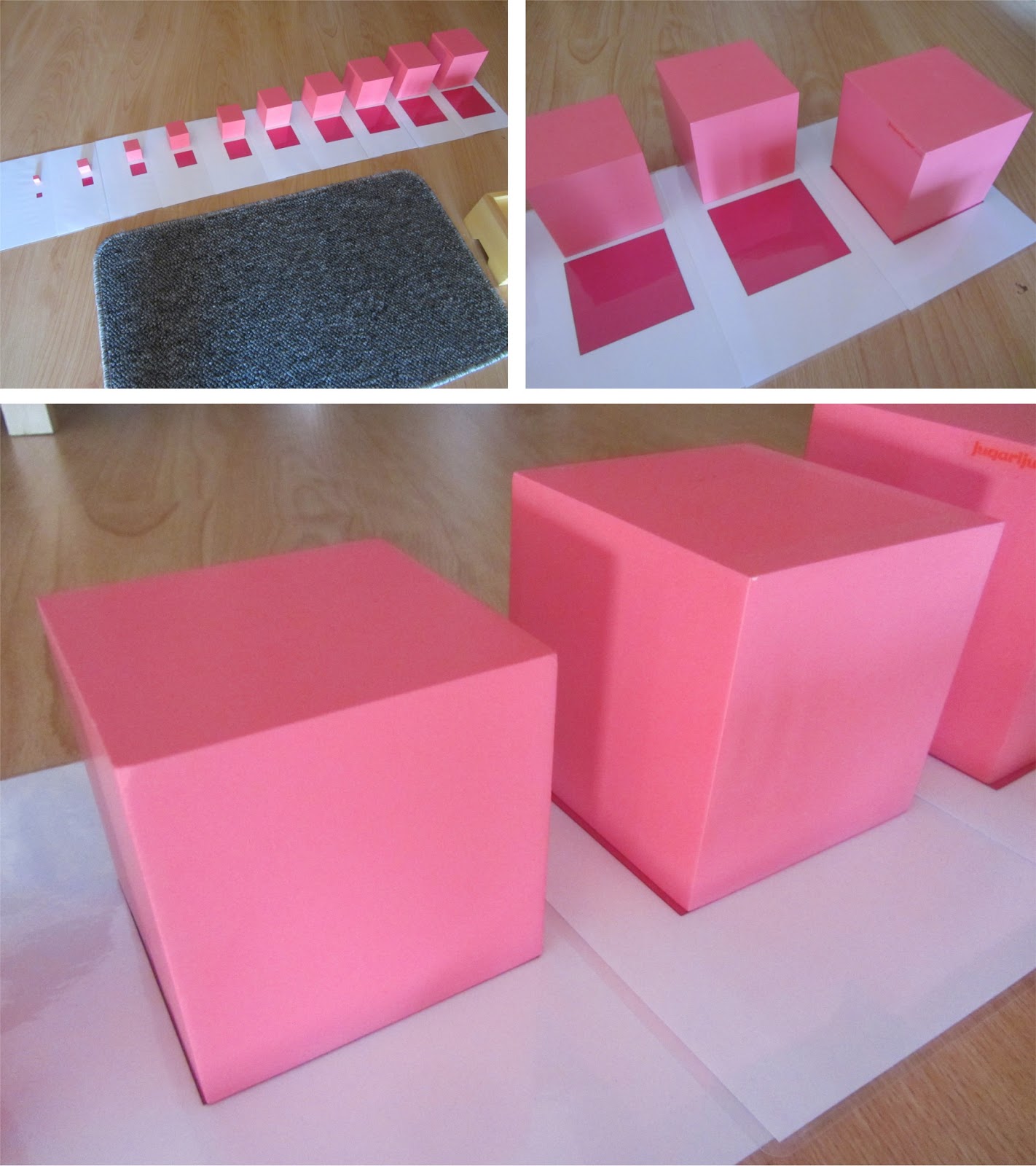 Dos Princeses - Aprendre amb Montessori: La Torre Rosa II