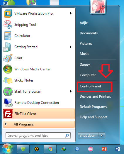 Cara Masuk Ke Control Panel Di Windows ~ DOTTic Your IT Information