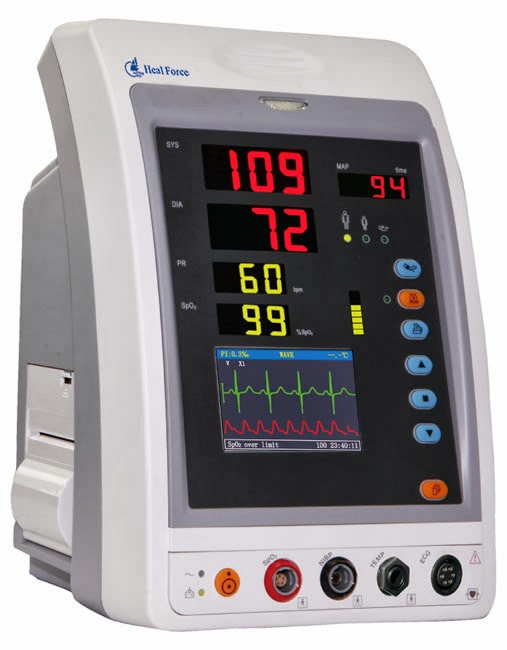 Heal Force: Vital Signs Patient Monitor