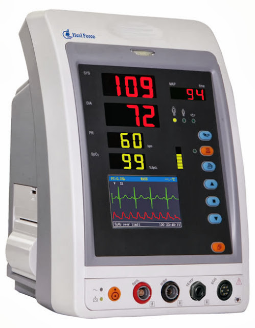 Heal Force: Vital Signs Patient Monitor