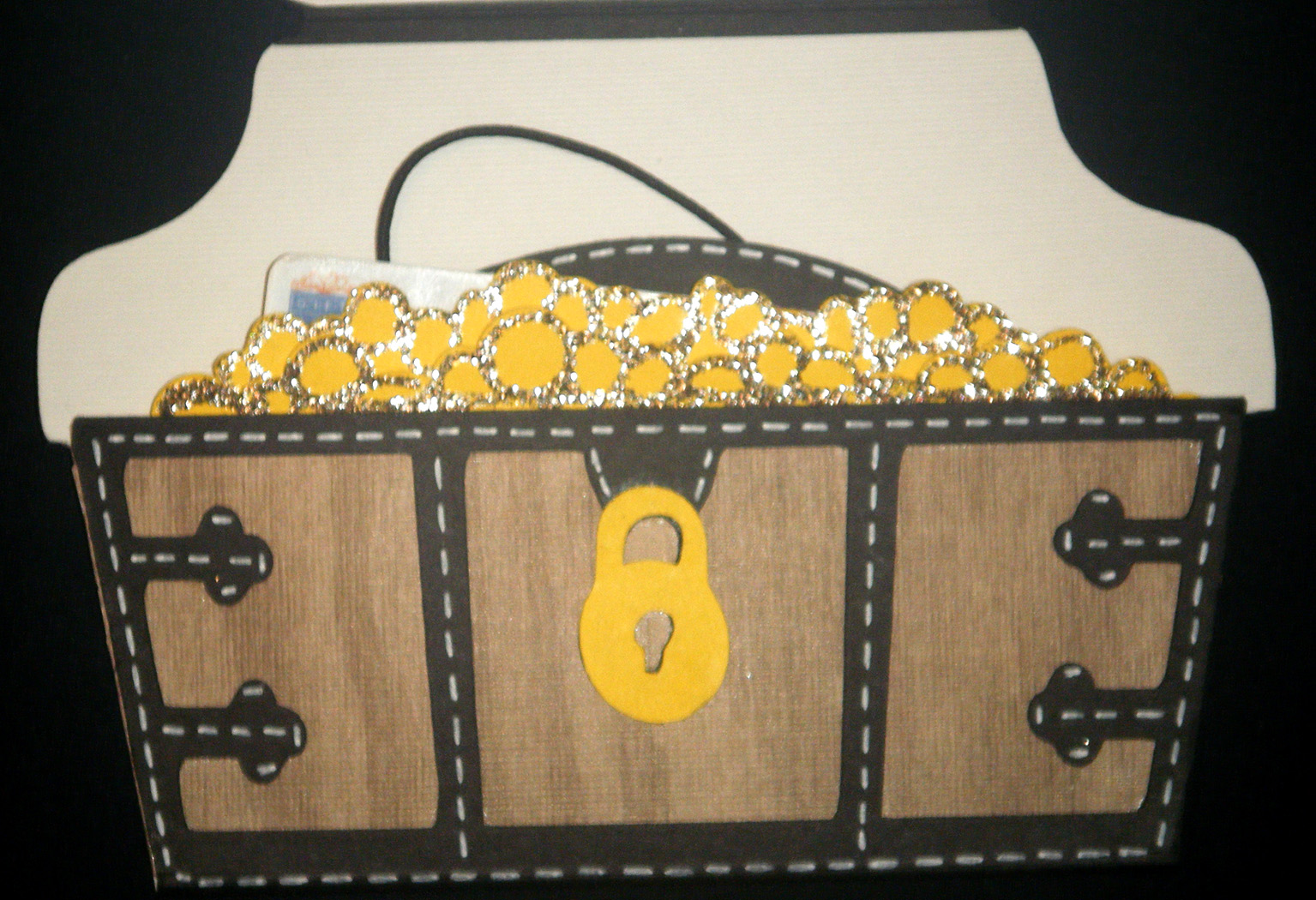 Cards by CG: Arrrrgg!! It's a pirate treasure chest!