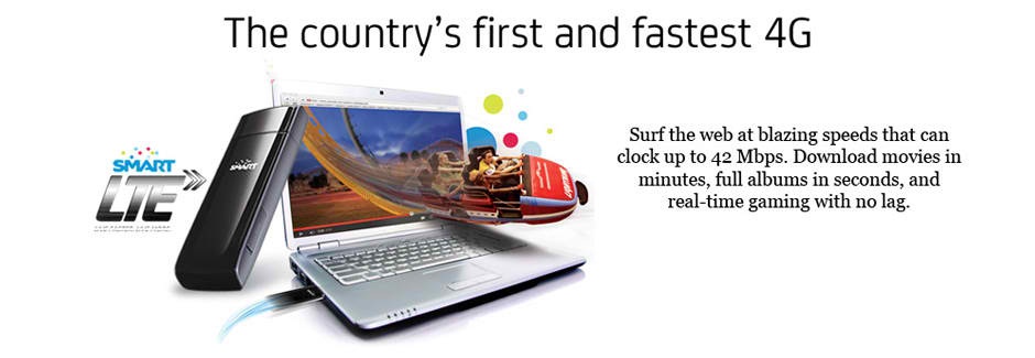 Smart Communications extend their unlimited LTE internet to August 31, 2013