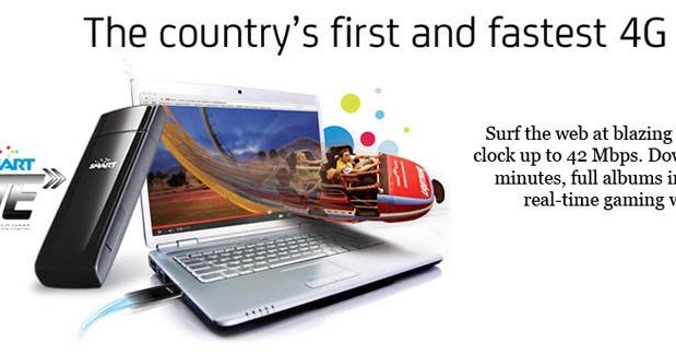 Smart Communications extend their unlimited LTE internet to August 31, 2013