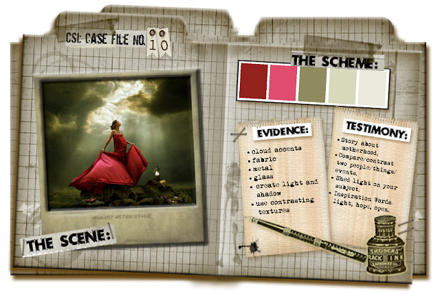 Little Scraps of Magic: Safe Harbor {CSI Case File No. 10}