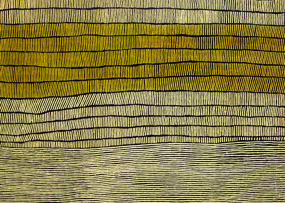 Luz y artes: Obra aborigen australiana de Doreen Reid Nakamarra