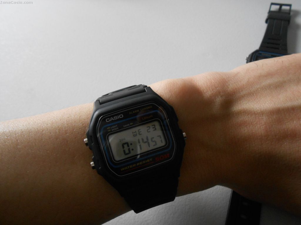 Zona Casio: Comparativa: Casio W-59 VS F-91
