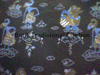 Traditional Batik Cirebon: Wayang (medium) Batik Motif Fabric