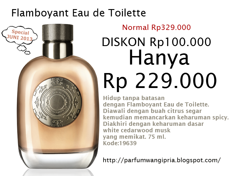 Parfum Wangi Pria | Parfum Pria Terbaik: Flamboyant eau de toilette 19639