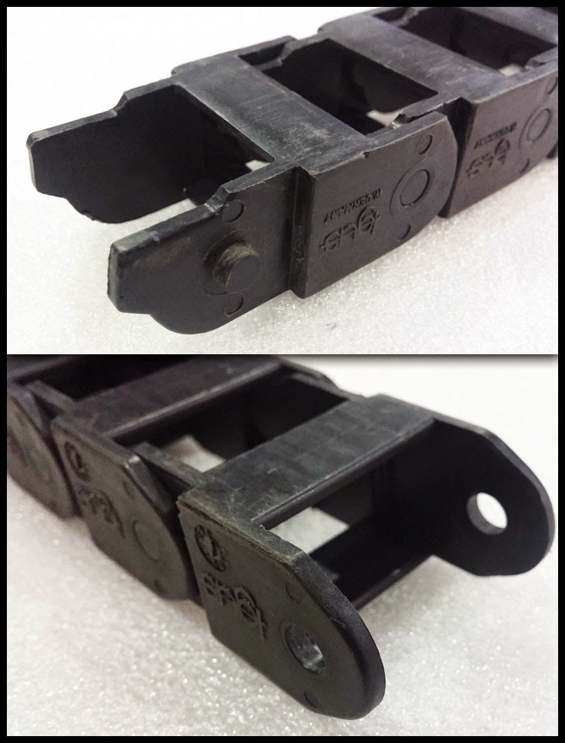 2nd MACHINE: Cable track/Cable carriers, 10.2.048, Inner dimension 25mm ...