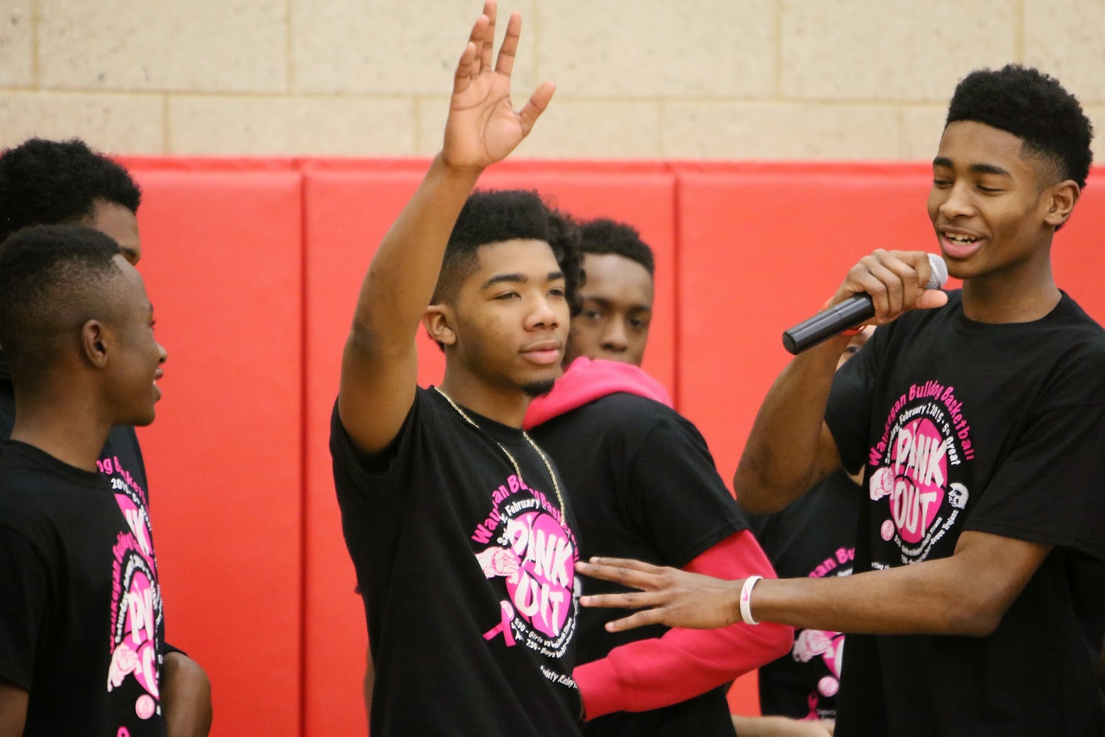 Mark Kodiak Ukena: Waukegan High School Athletic Pep Rally