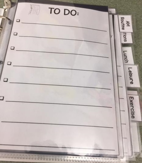 New All-In-One Visual Schedule Binders | Autism, The Teen Years