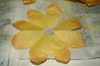 Elämässä on paljon...: Silkkipaperiruusun teko