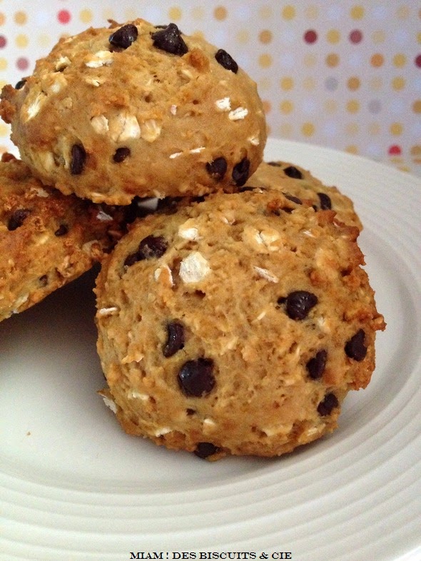 Biscuits santé à l'avoine (sans beurre) - Miam ! Des biscuits